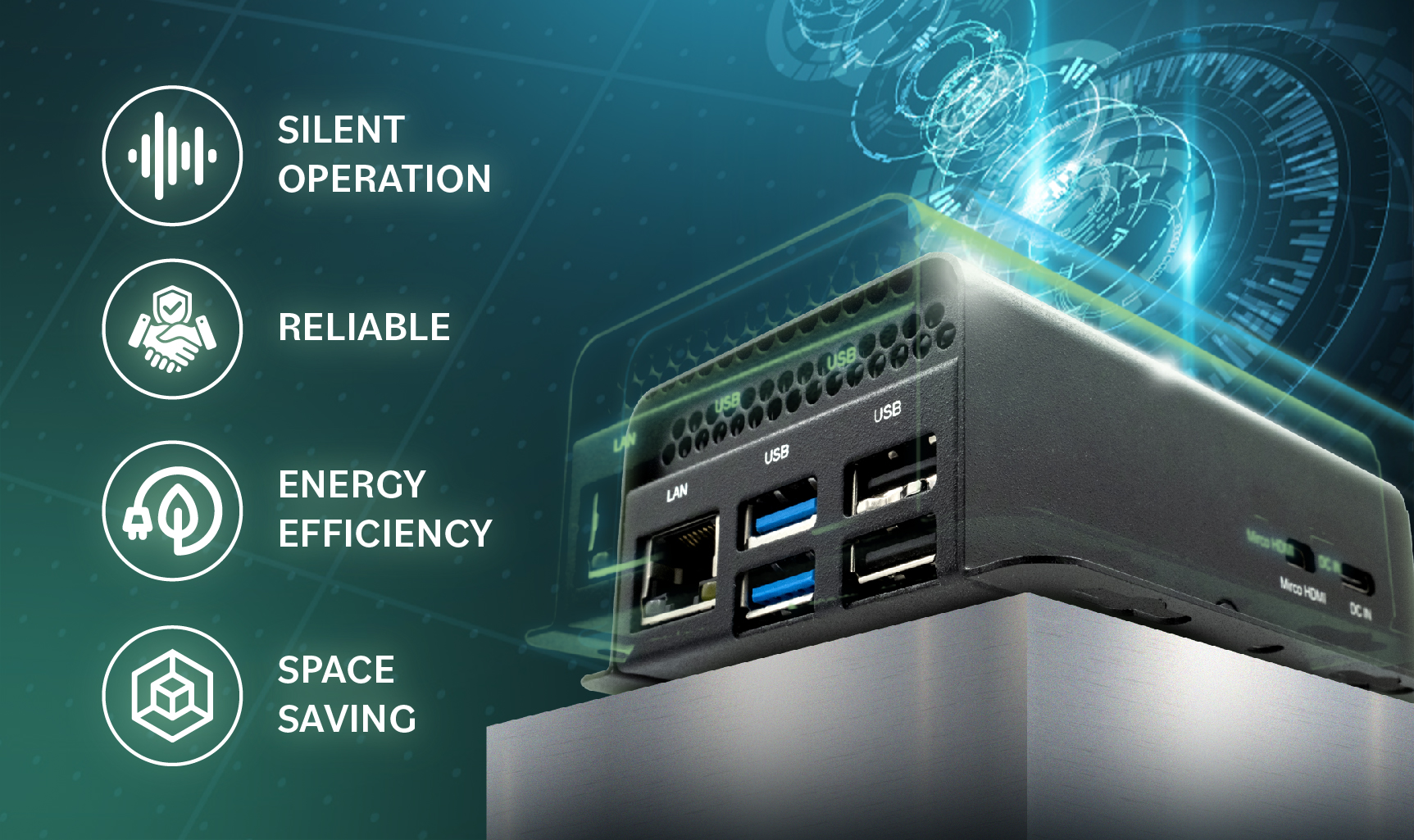 Advantages of Fanless Design